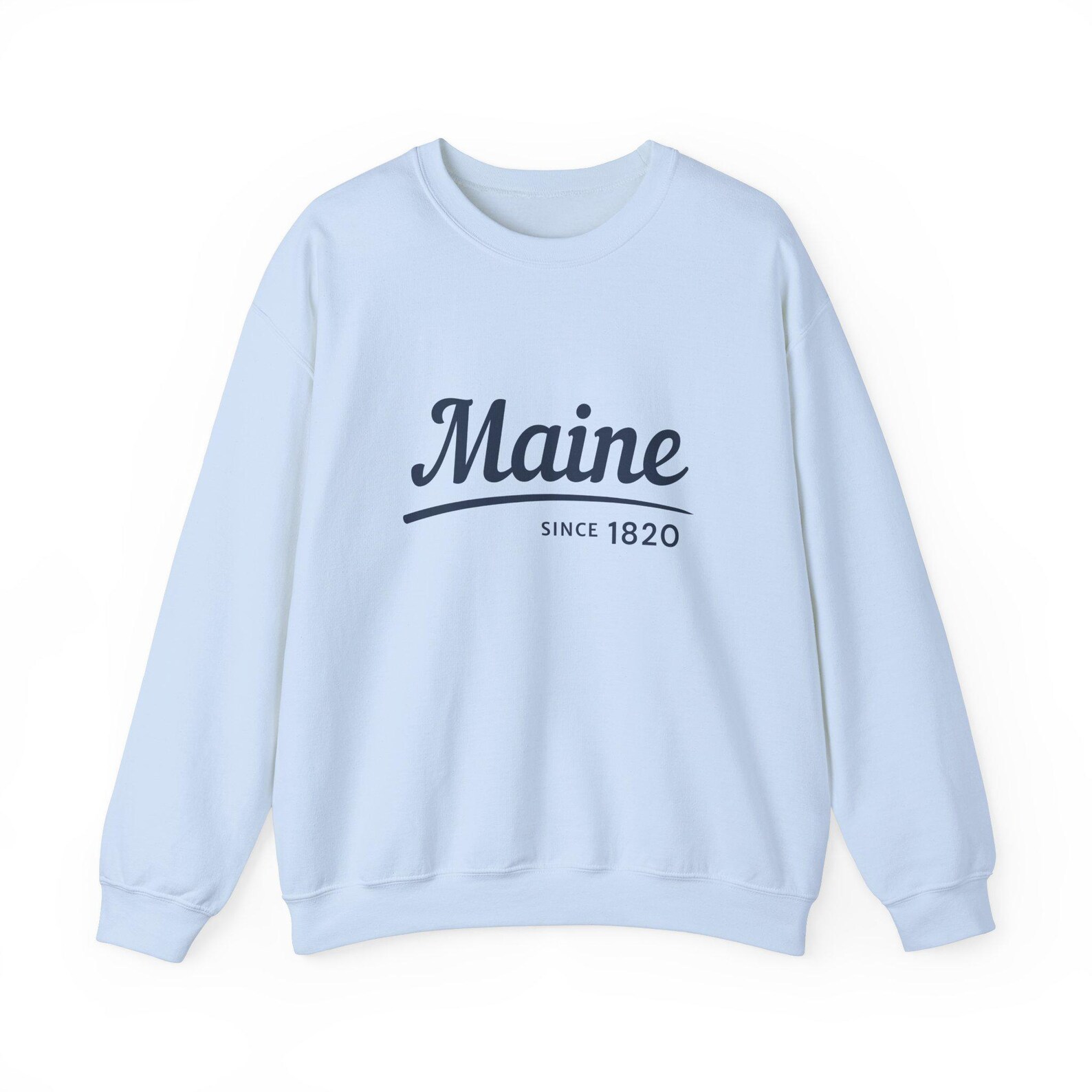 Maine Since 1820 Crewneck Sweatshirt Gift, State Pullover Souvenir - Etsy