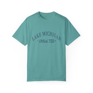 Lake Michigan Unsalted Beach Tshirt Gift, Upper Peninsula Tee - Etsy