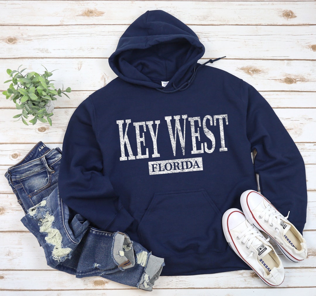 Womens Key West Hoodie, the Keys Sweatshirt, Florida Pullover, Florida ...