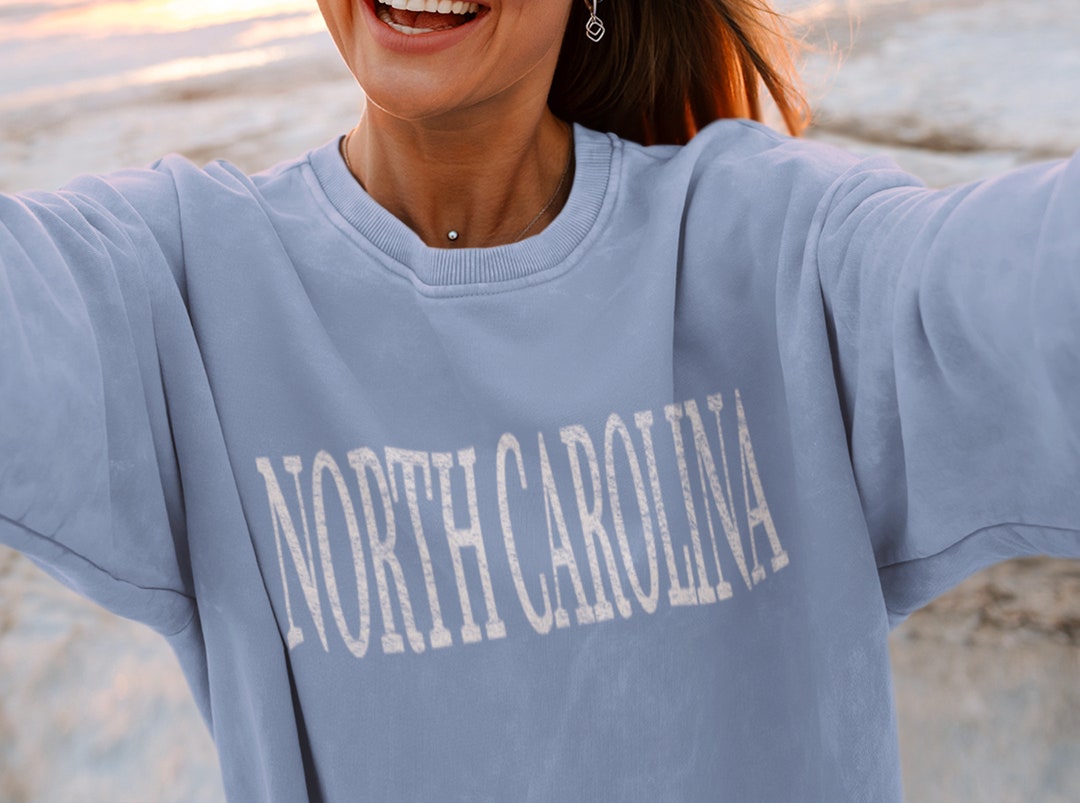 North Carolina Sweatshirt NC Shirt North Carolina Pullover - Etsy