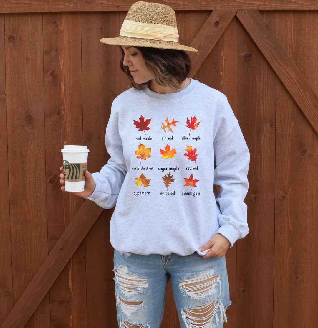 Autumn Leaves Sweatshirt, Fall Colors Sweater, Fall Apparel, Fall Leaf ...