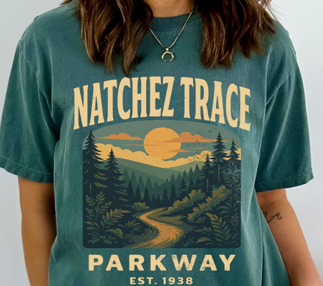 Natchez Trace Parkway Comfort Colors® Tshirt Gift Tee - Etsy