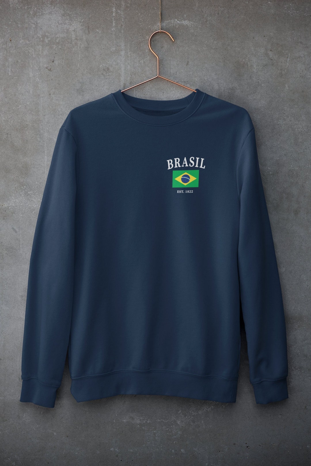 Brazil Sweatshirt, Brazil Gifts, Womens Brasil Pullover, Brazil ...