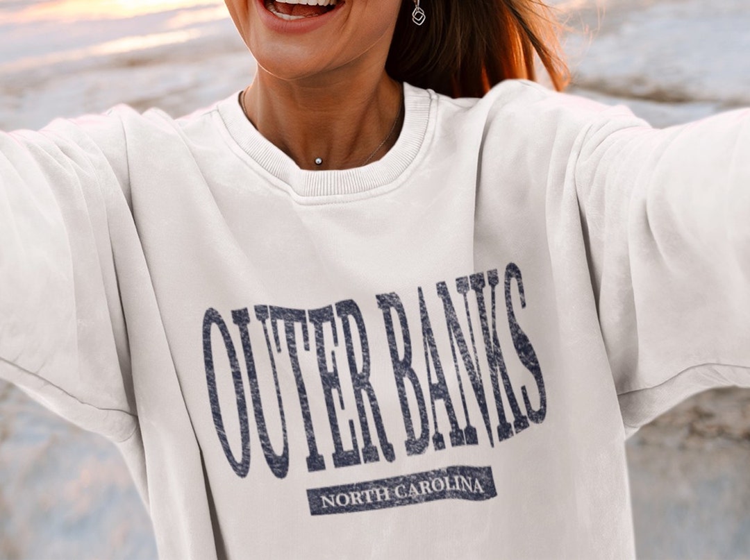 Outer Banks Sweatshirt, North Carolina Beach Crew, Womens OBX ...