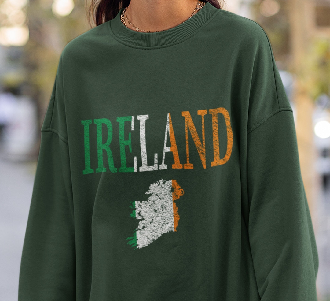 Ireland Sweatshirt, Unisex Irish Crewneck, Trip to Ireland Souvenir ...