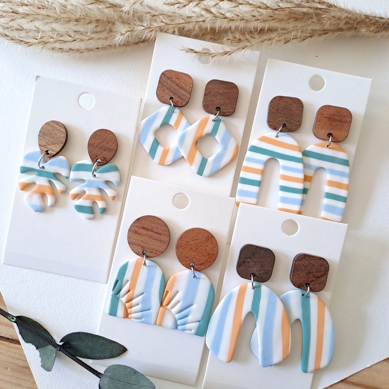 Fimo Earrings - Etsy