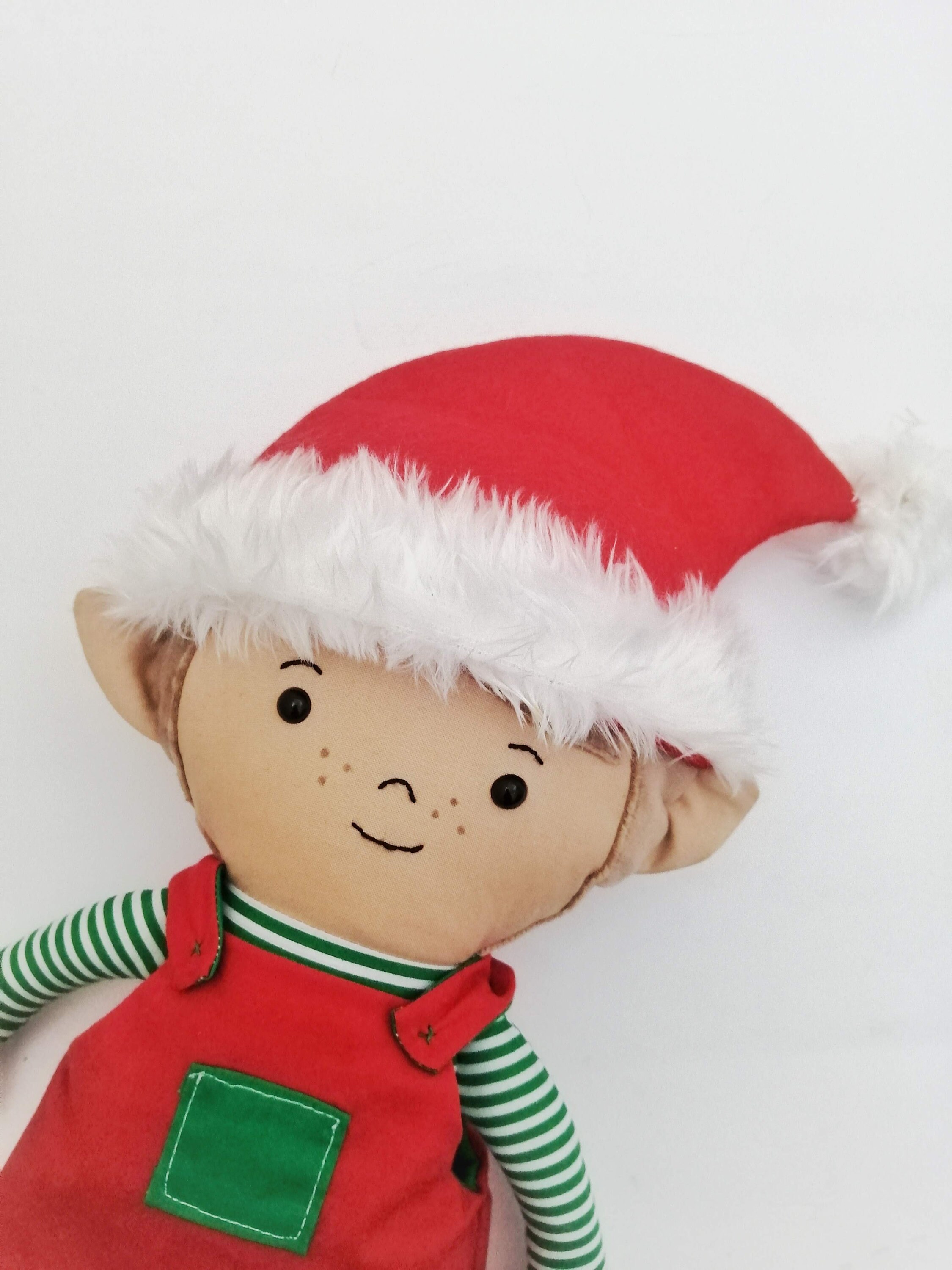 Dolls Elf/santa Hat and Shoes Sewing Pattern and Tutorial | Etsy