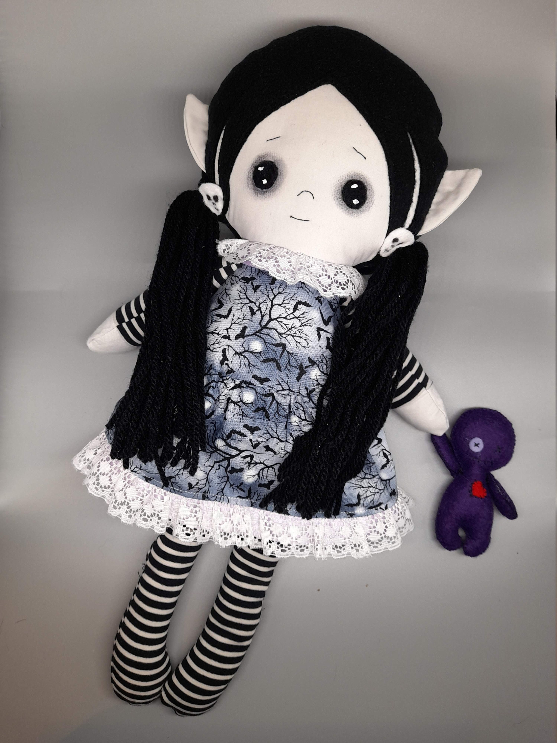Gothic Fairy Doll Pdf Sewing Pattern and Tutorial - Etsy