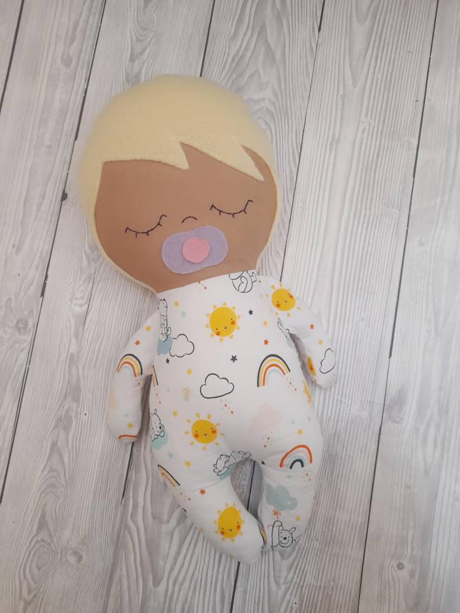Soft Baby Rag Doll Sewing Pattern Pdf (doll Only) - Etsy