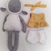Lamb Doll Sewing Pattern and Tutorial With Clothing - Etsy