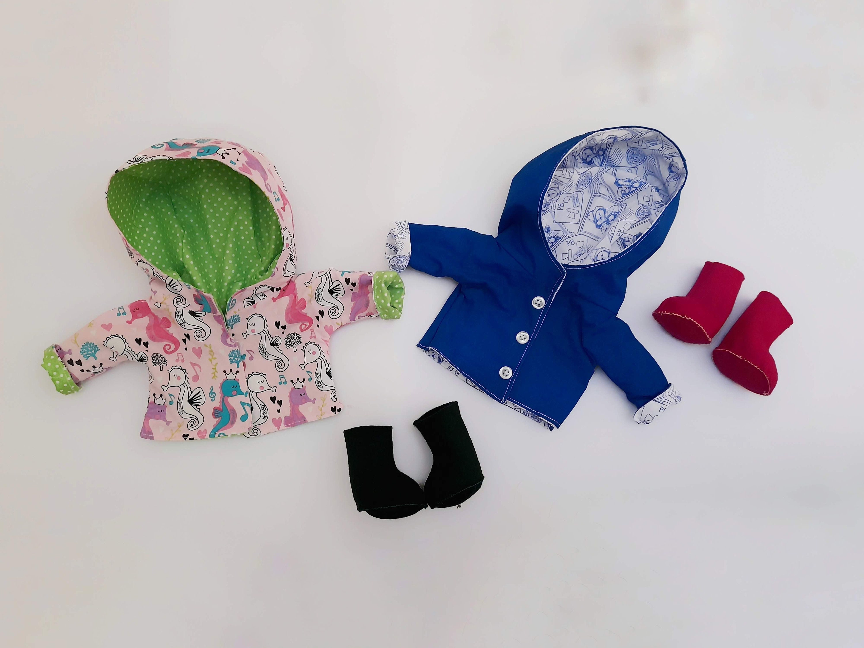 Dolls Coat and Boots Sewing Pattern and Tutorial | Etsy