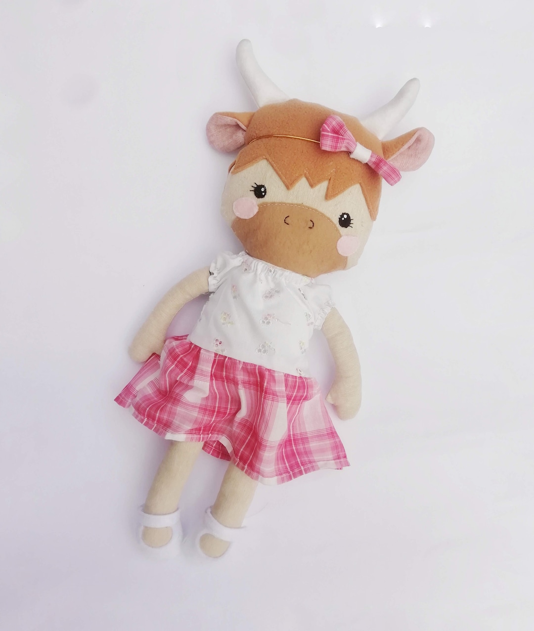 Highland Cow Doll Sewing Pattern Doll Clothing and Accessories Bundle ...