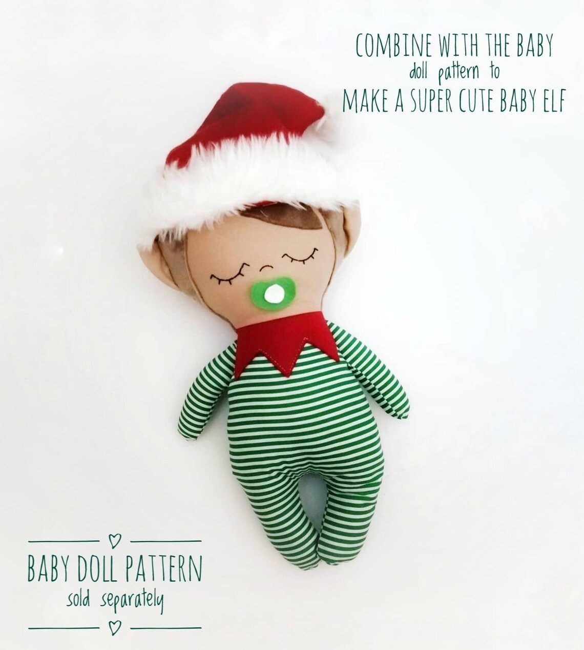 Elf Doll Add on Pieces Sewing Pattern Pdf (not a Full Pattern Please ...