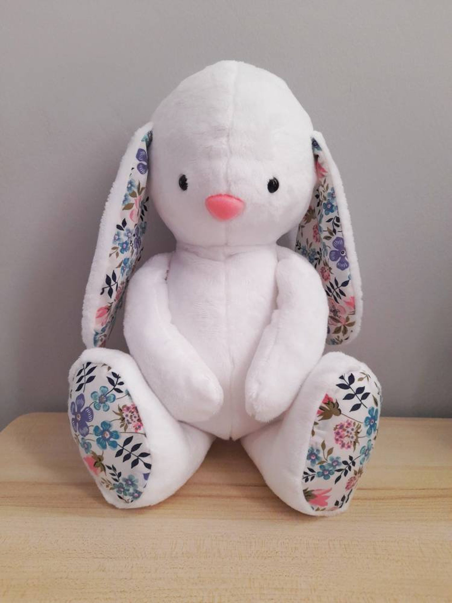 Plushie Bunny With Romper Sewing Pattern and Tutorial Pdf - Etsy UK