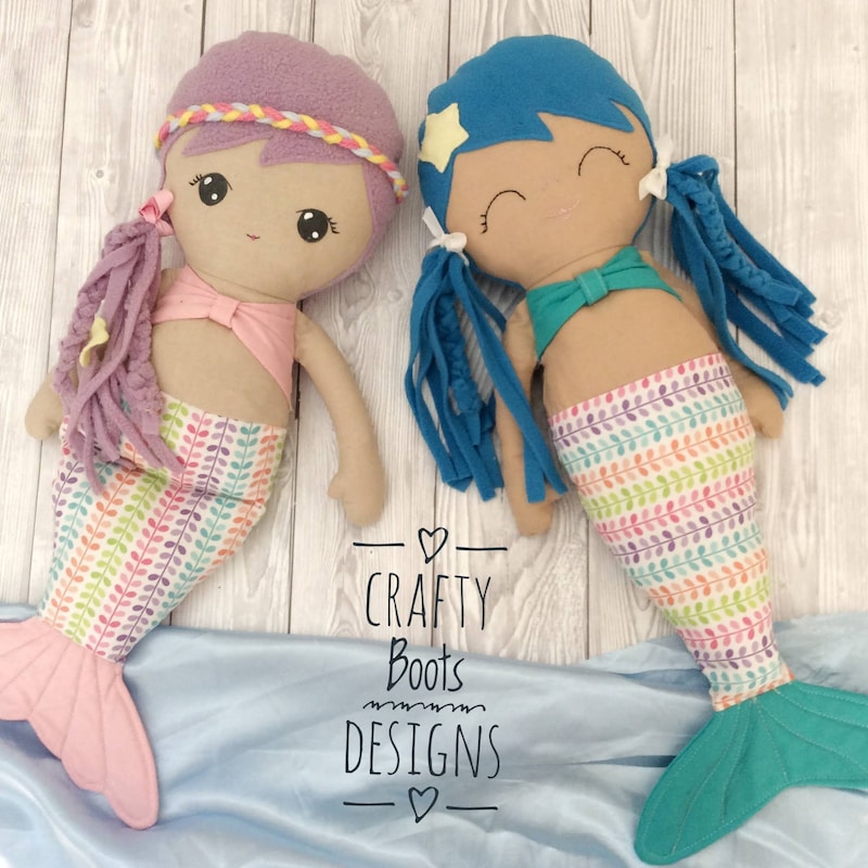 Mermaid Doll - Etsy