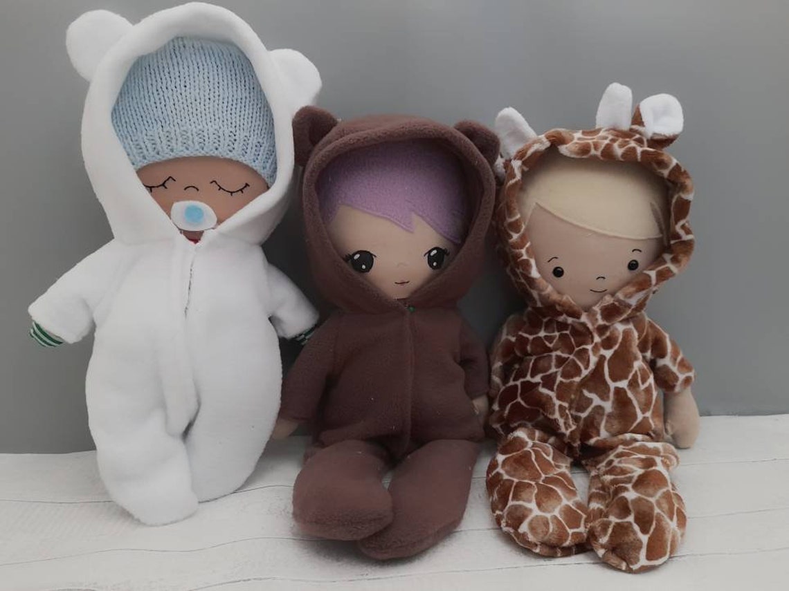 Dolls Onesie and Sleepsuit Pattern and Tutorial - Etsy