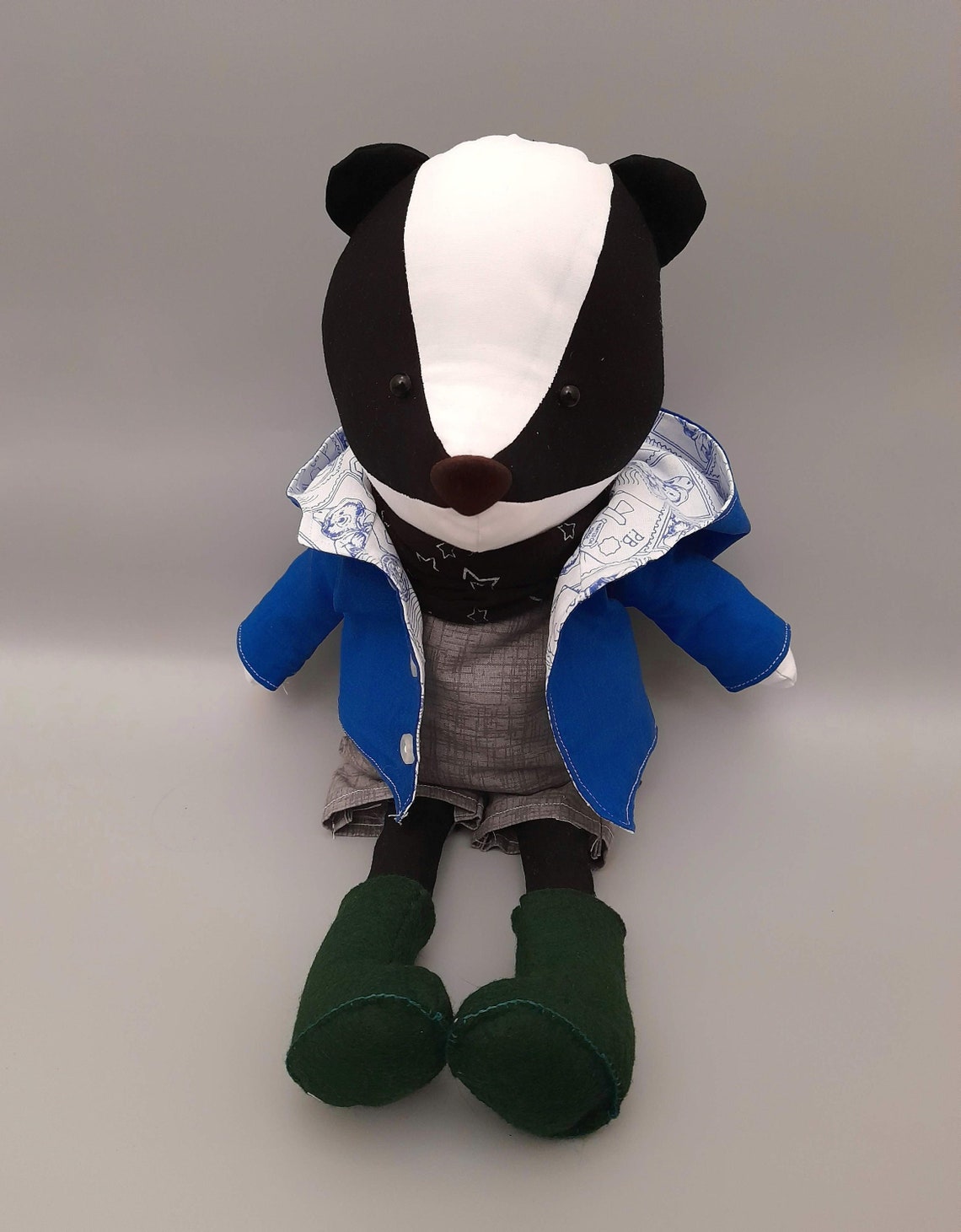 Badger Doll and Outfit Sewing Pattern and Tutorial - Etsy