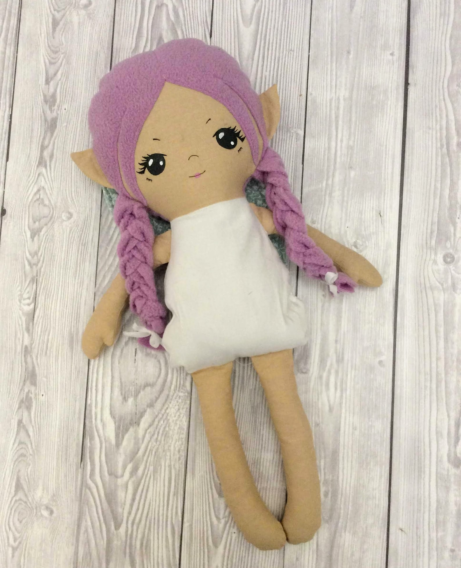 Fairy doll pdf sewing pattern and photo tutorial including | Etsy