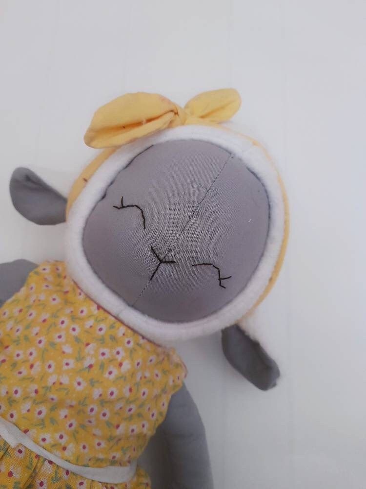 Lamb Doll Sewing Pattern and Tutorial With Clothing | Etsy