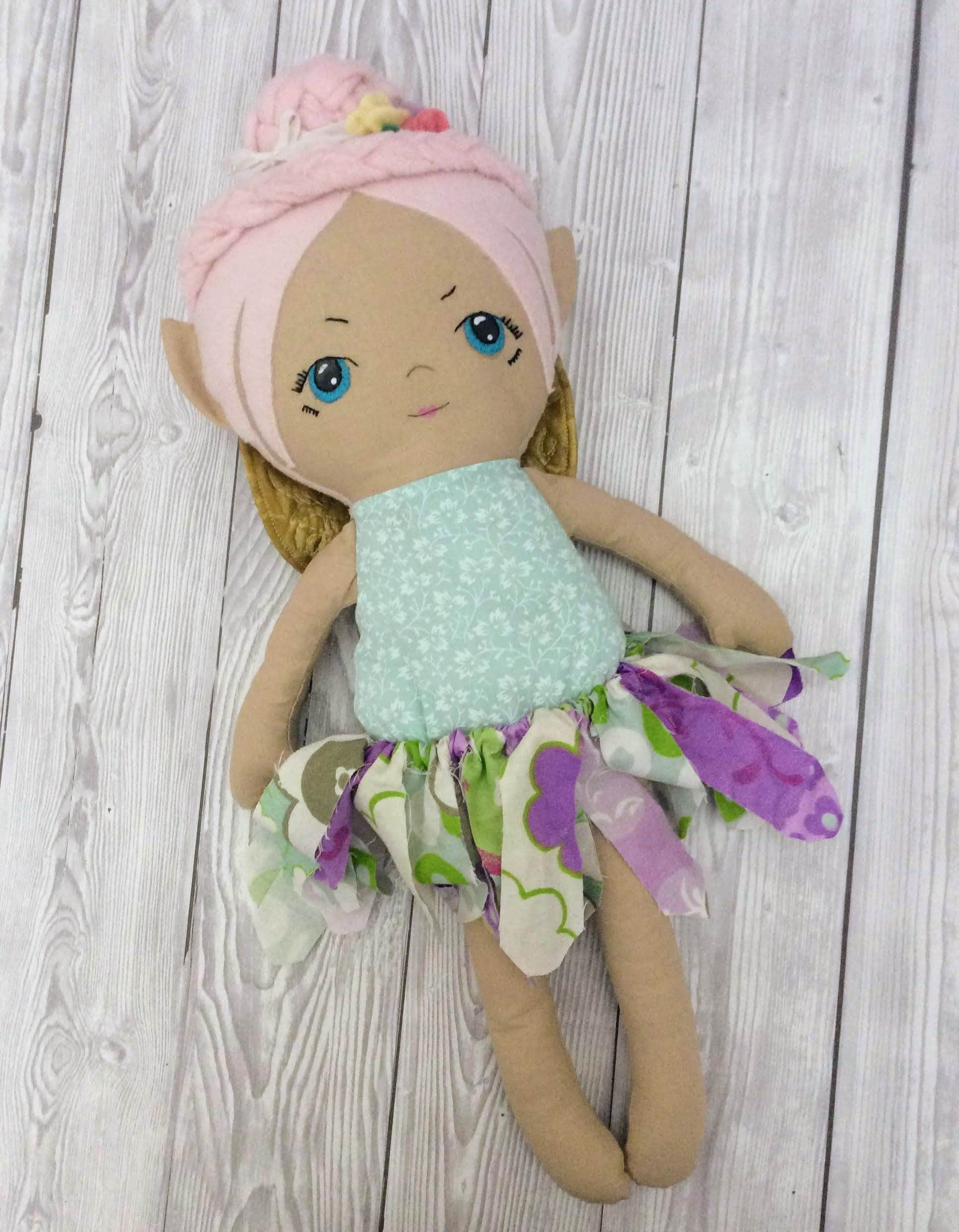 Fairy Doll Pdf Sewing Pattern and Photo Tutorial Including | Etsy