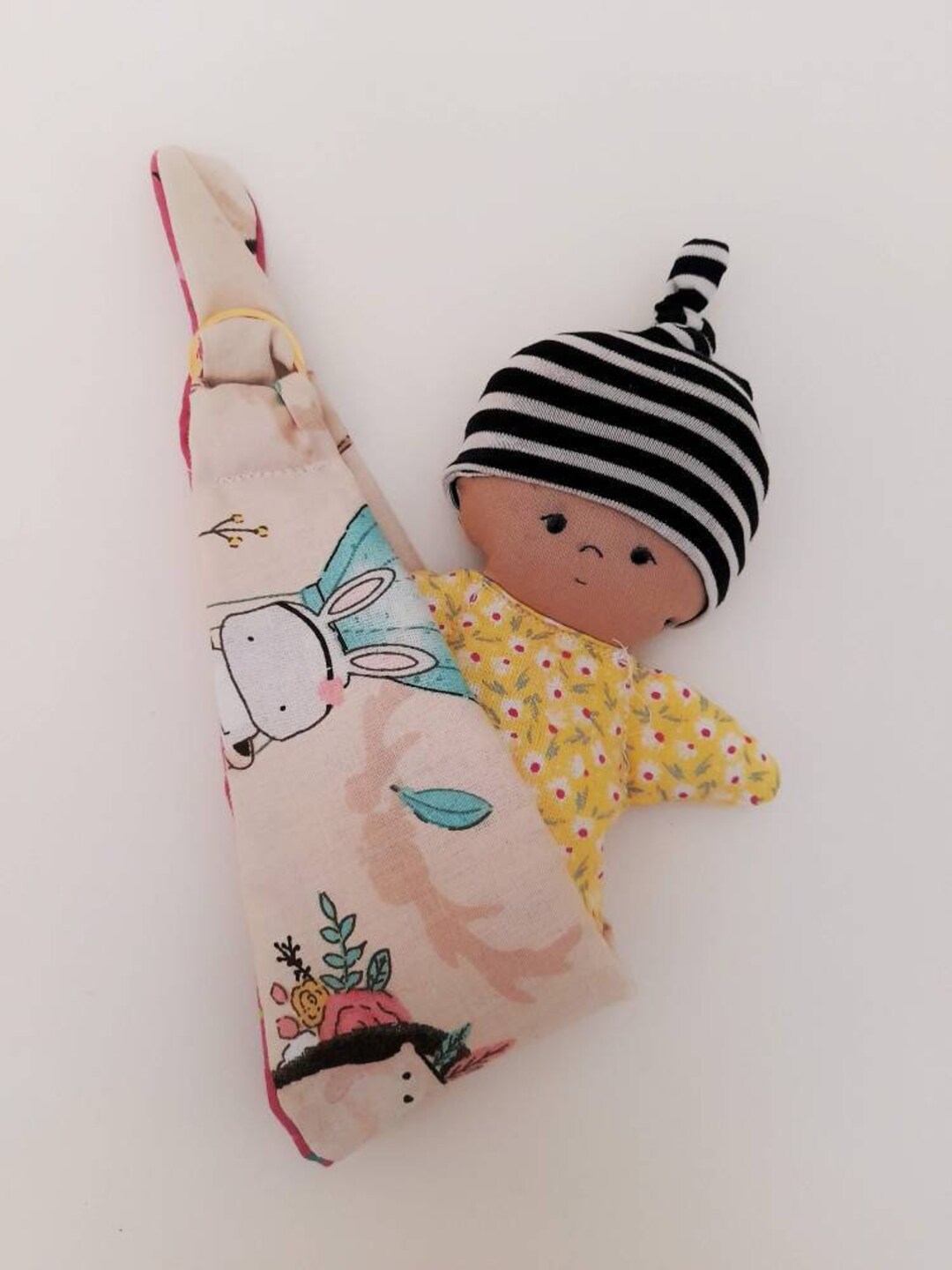 Rag Dolls Ring Sling and Baby Sewing Pattern and Tutorial Sling and ...