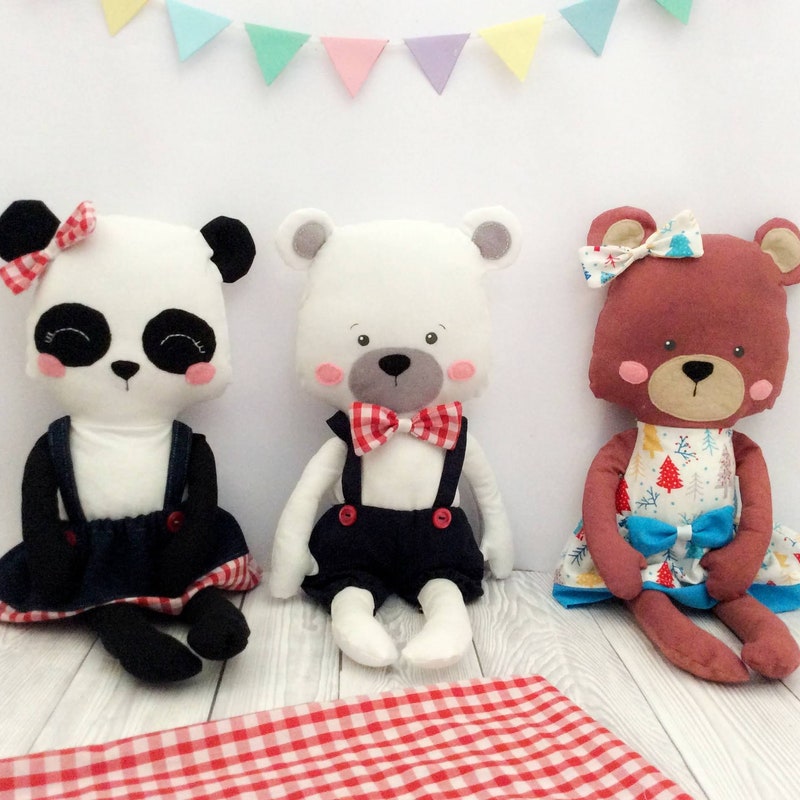 Panda Sewing Pattern - Etsy
