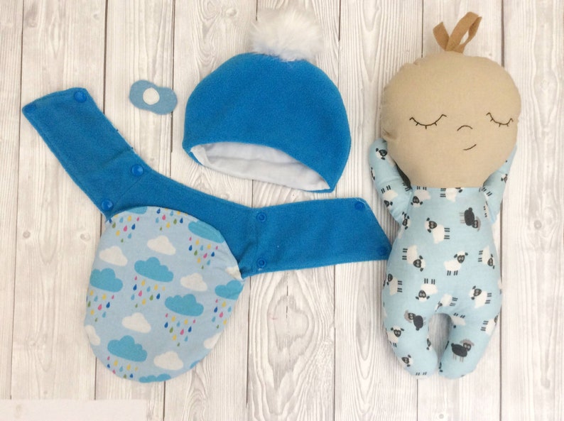 Swaddle Baby Rag Doll Pattern and Tutorial - Etsy