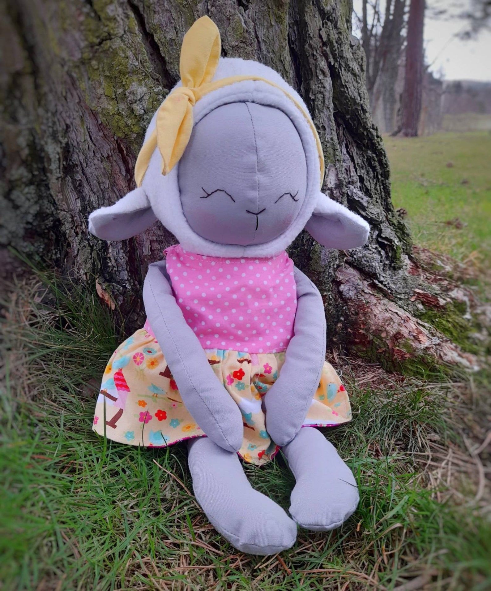 Lamb Doll Sewing Pattern and Tutorial With Clothing | Etsy