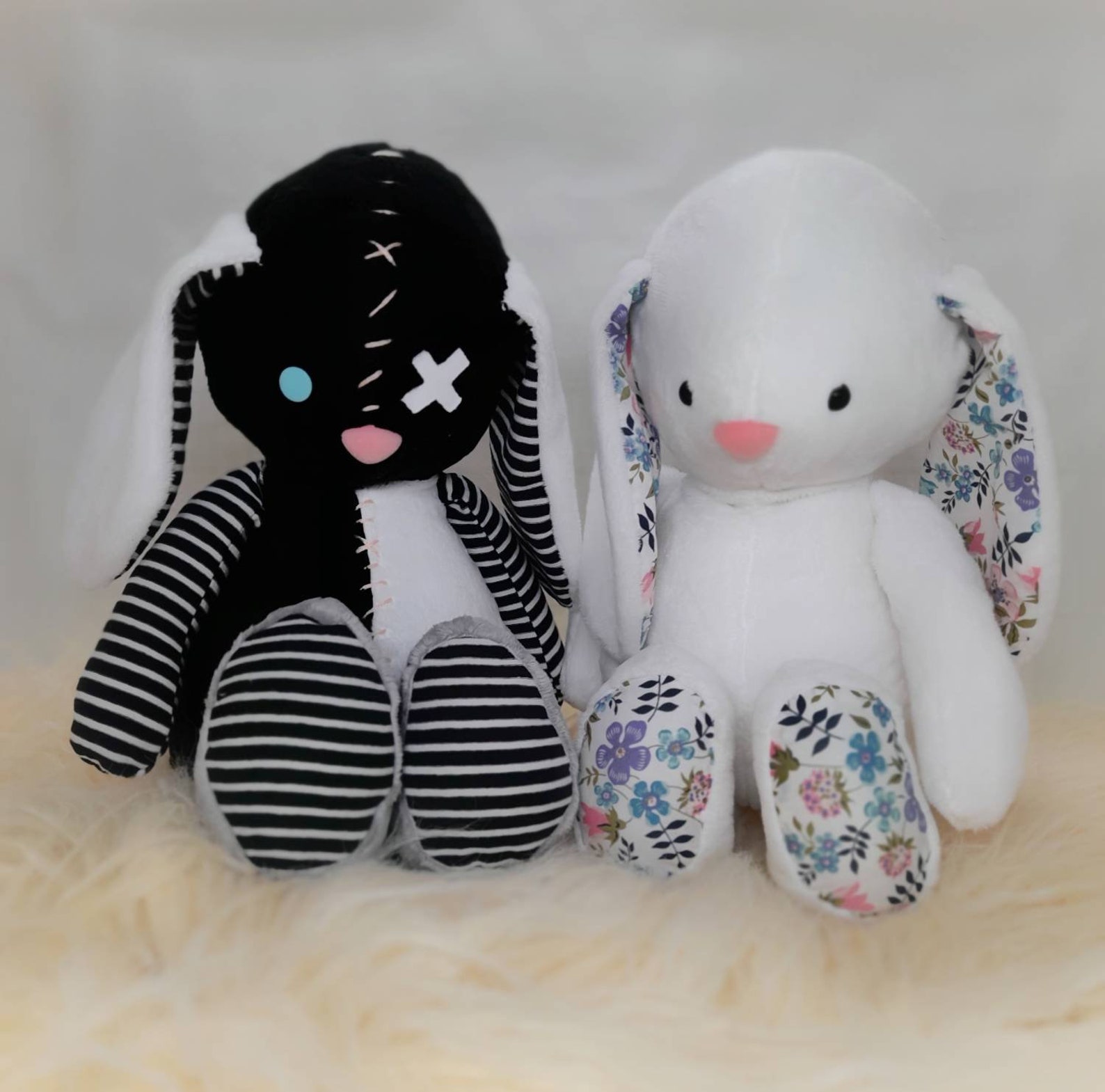 Plush Bunny Sewing Pattern and Tutorial Memory Bear Pattern - Etsy