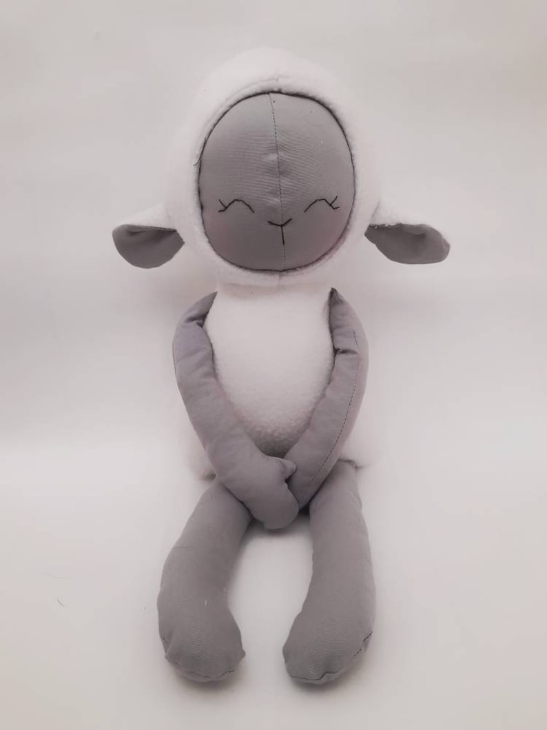 Lamb Doll Sewing Pattern and Tutorial With Clothing - Etsy UK