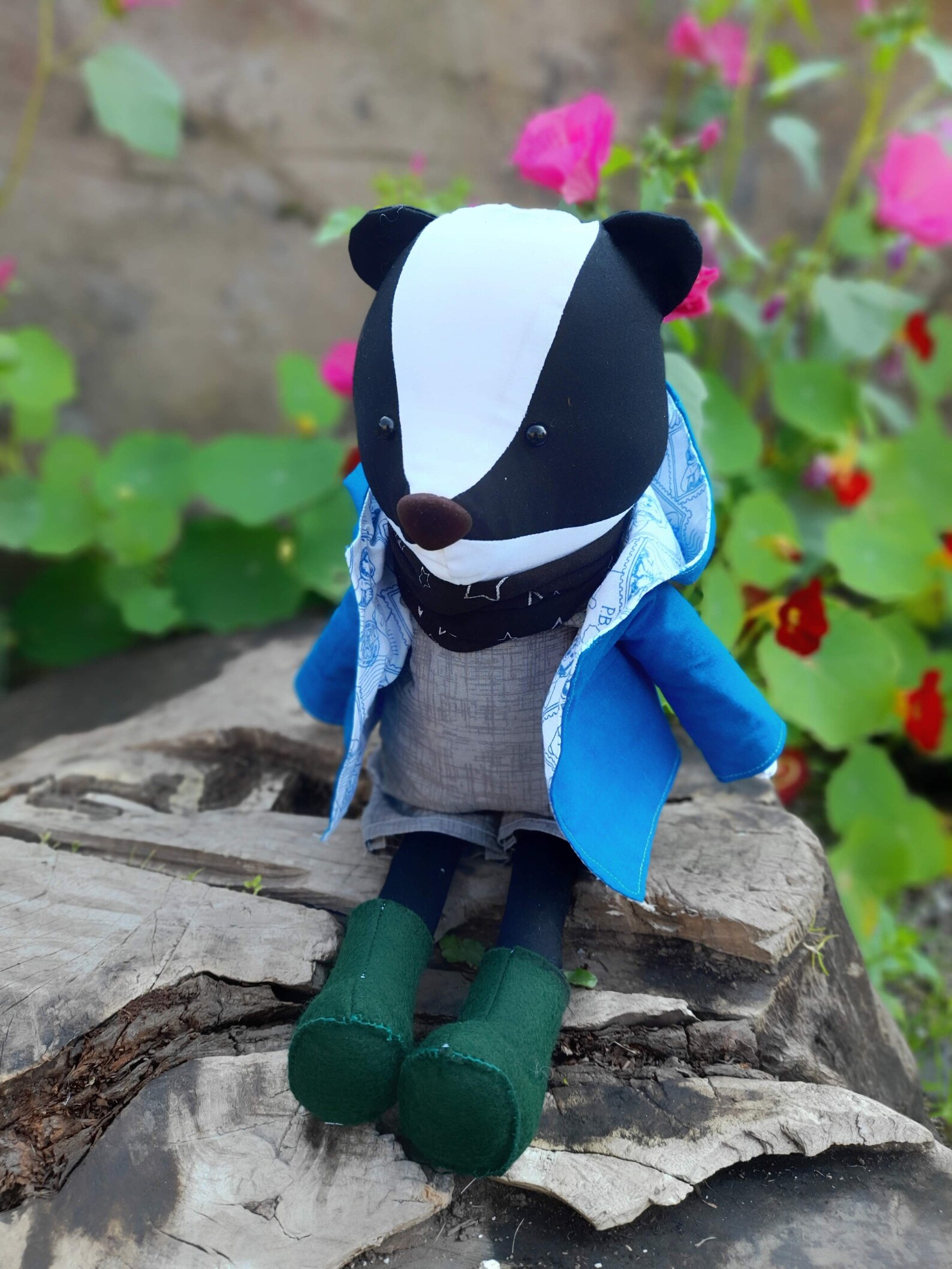 Badger Doll and Outfit Sewing Pattern and Tutorial - Etsy