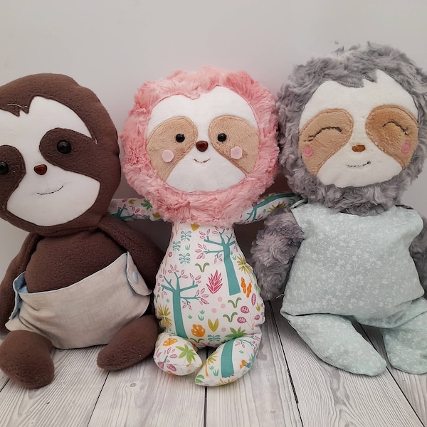 Sloth Doll - Etsy