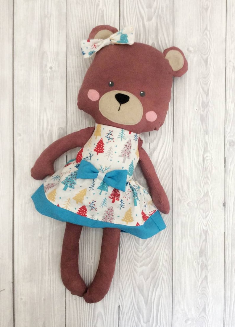 Dress up Bears Soft Toy Sewing Pattern Bundle Panda and Teddy - Etsy
