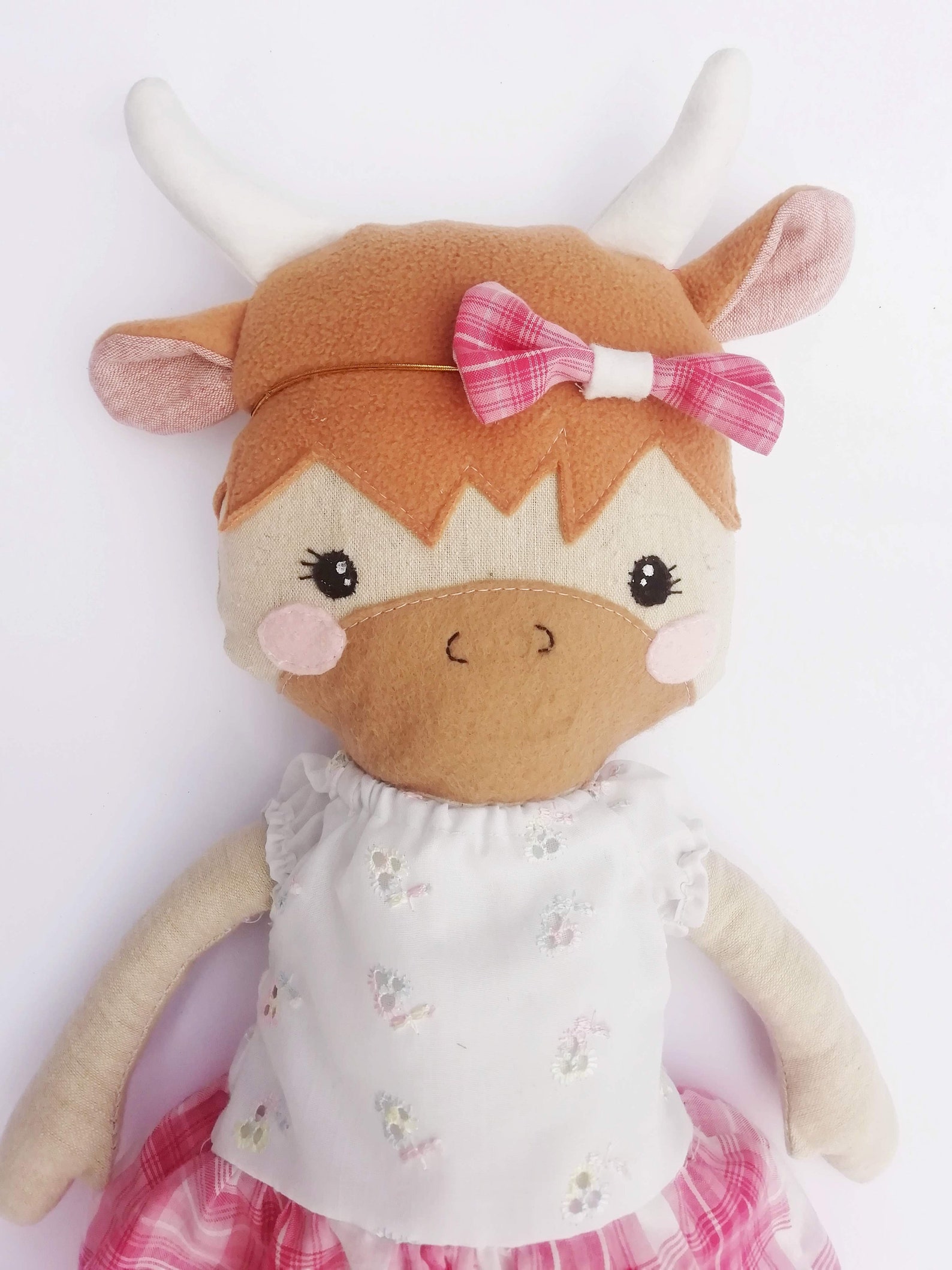 Highland Cow Doll Sewing Pattern Doll Clothing and Accessories Bundle ...