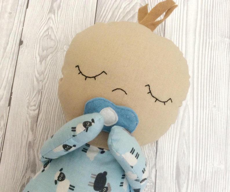 Swaddle Baby Rag Doll Pattern and Tutorial - Etsy