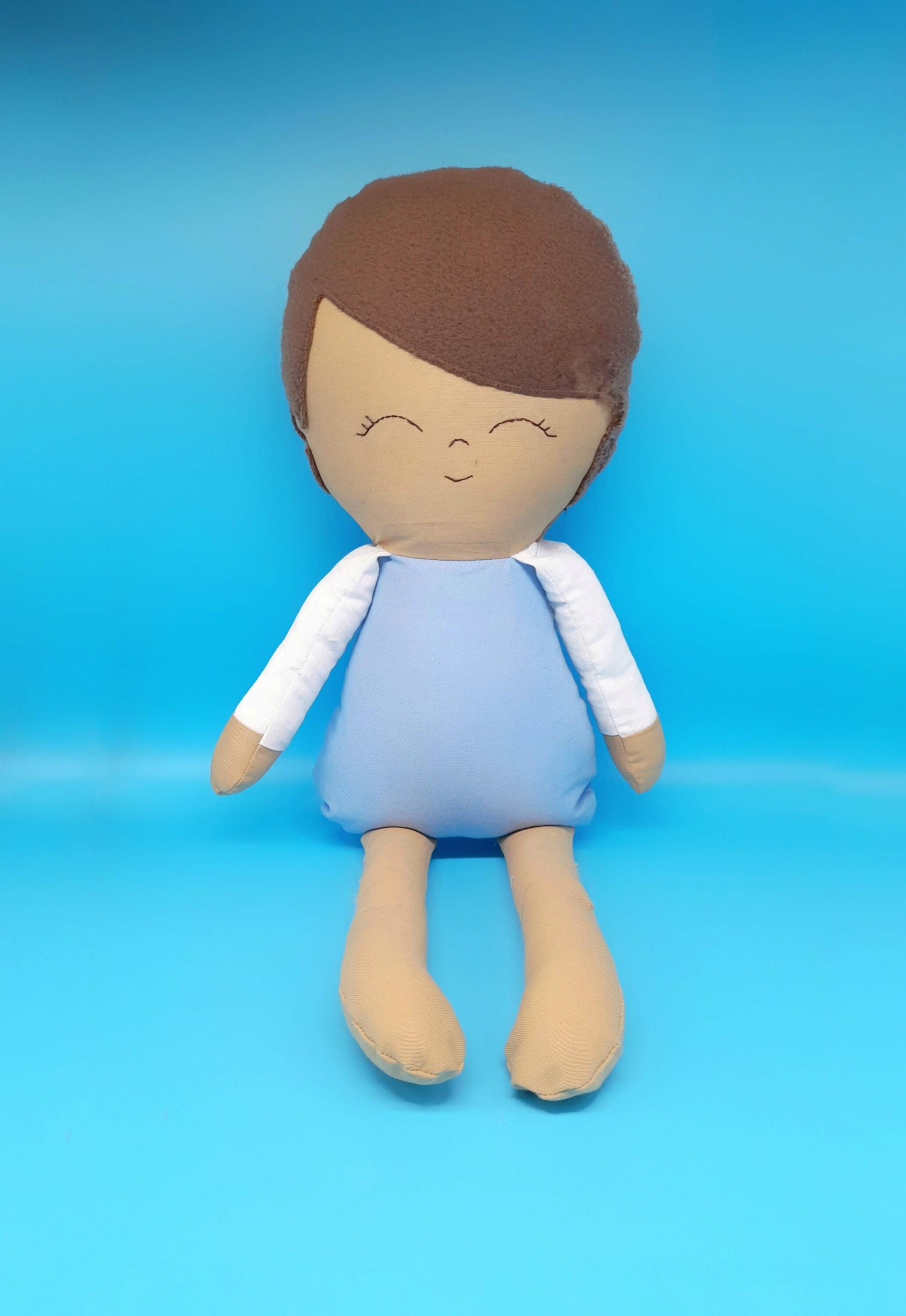 Basic Beginners Rag Doll Sewing Pattern And Tutorial Etsy