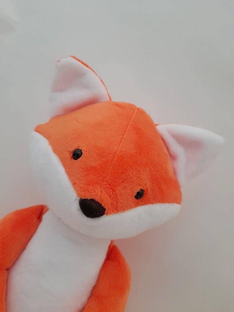 Plush Fox Sewing Pattern and Tutorial Memory Bear Pattern Pdf - Etsy ...