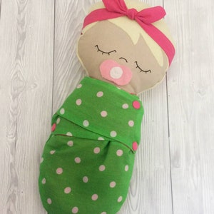 Swaddle Baby Rag Doll Pattern and Tutorial - Etsy