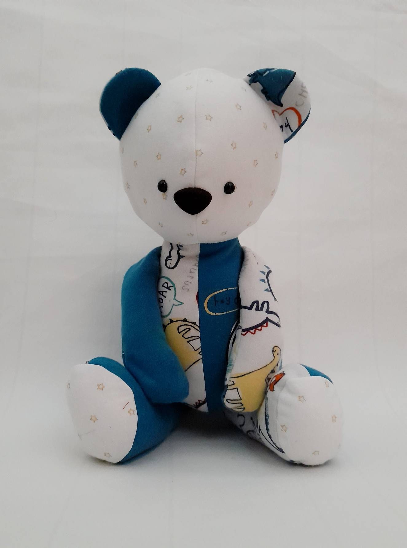 Plushie Bear Sewing Pattern and Tutorial Easy Memory Bear Pdf | Etsy Canada