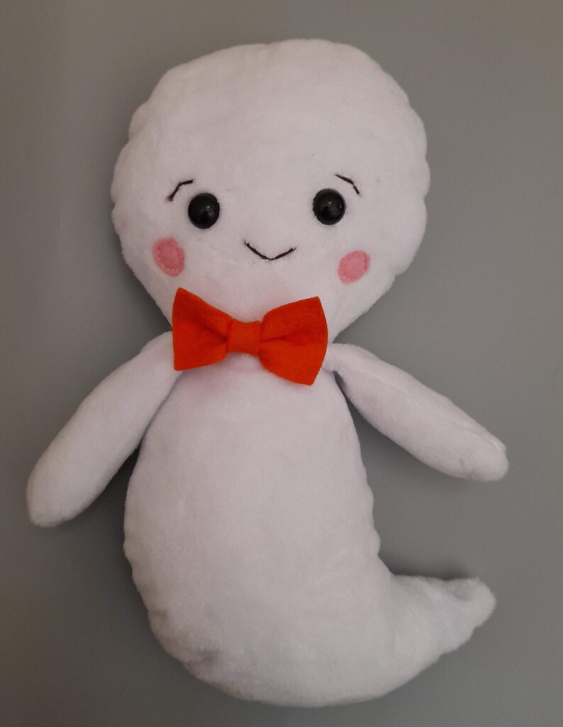 Baby Ghost Plush Sewing Pattern and Tutorial - Etsy