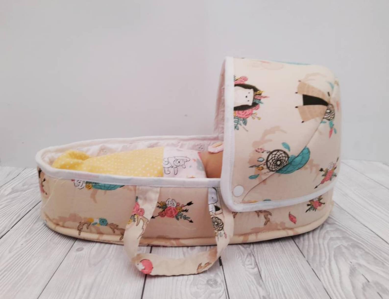 Dolls Bassinet Sewing Pattern and Photo Tutorial. - Etsy UK