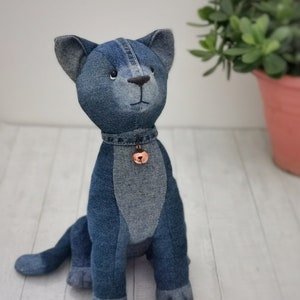 Sitting Cat Sewing Pattern and Tutorial Pdf - Etsy