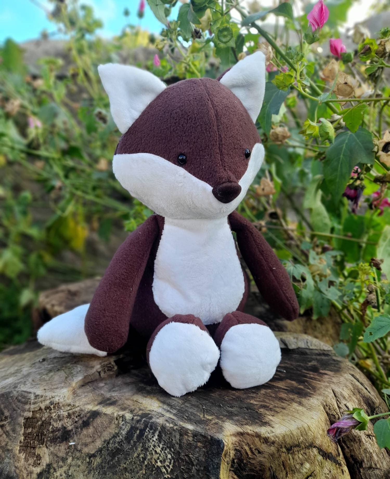 Plush Fox Sewing Pattern and Tutorial Memory Bear Pattern Pdf - Etsy ...