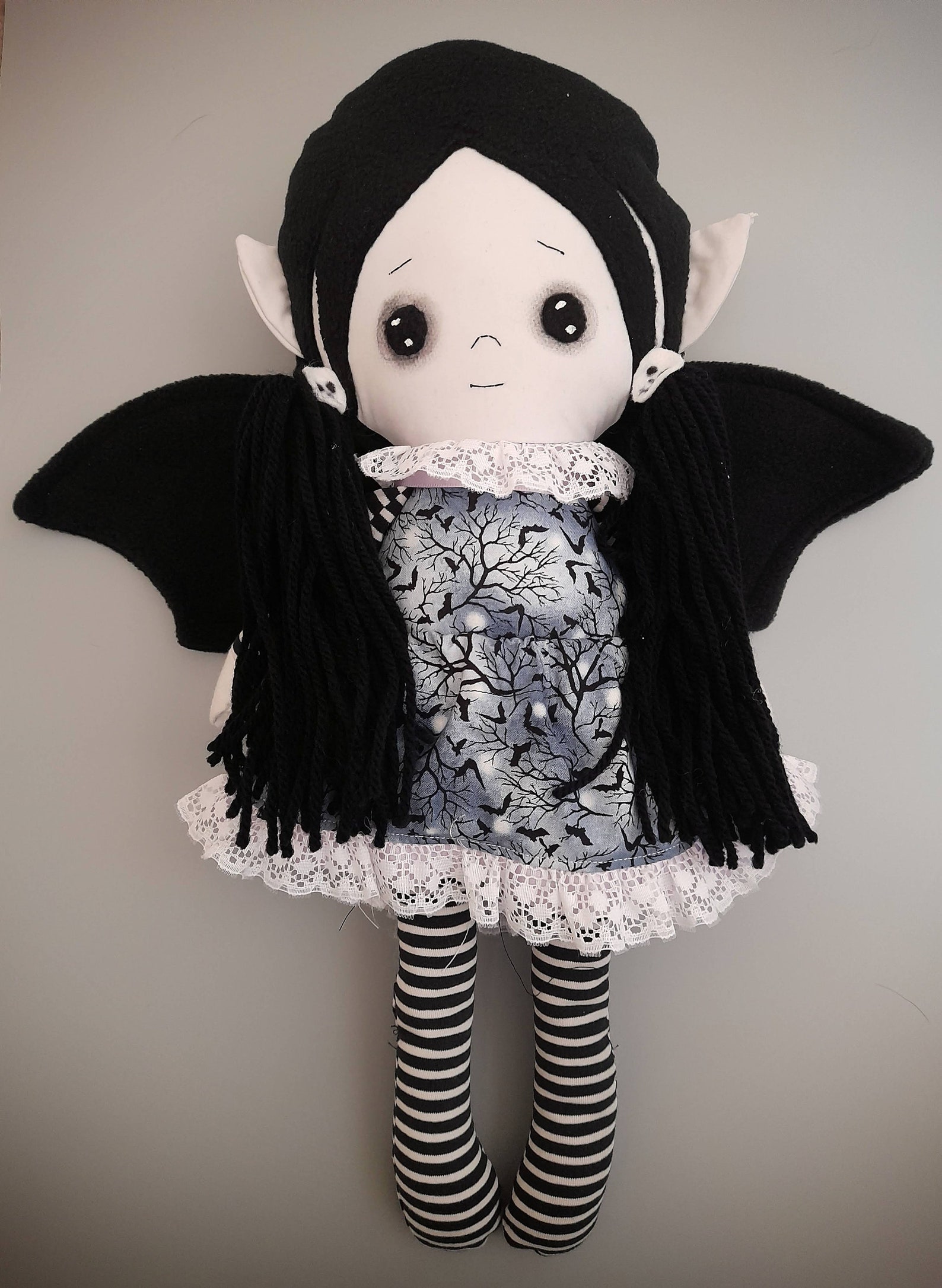 Gothic Fairy Doll Pdf Sewing Pattern and Tutorial - Etsy UK