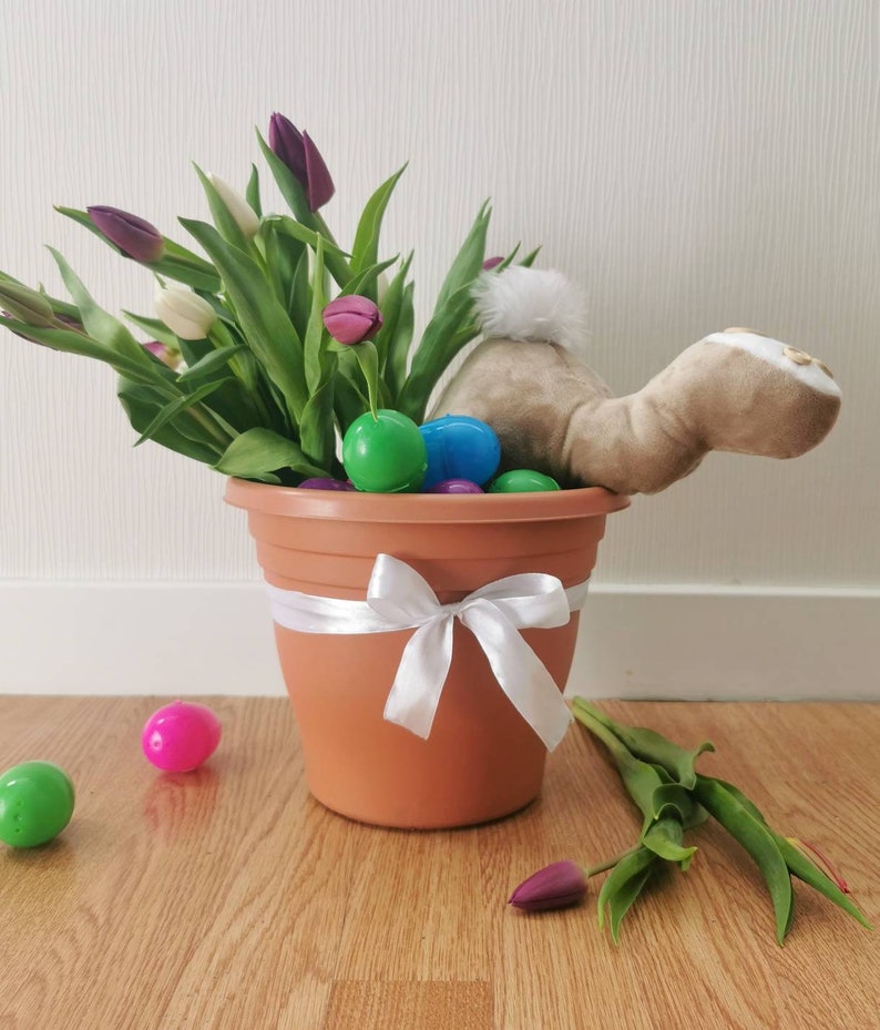 Bunny Butt Easter Decoration Sewing Pattern and Tutorial. - Etsy