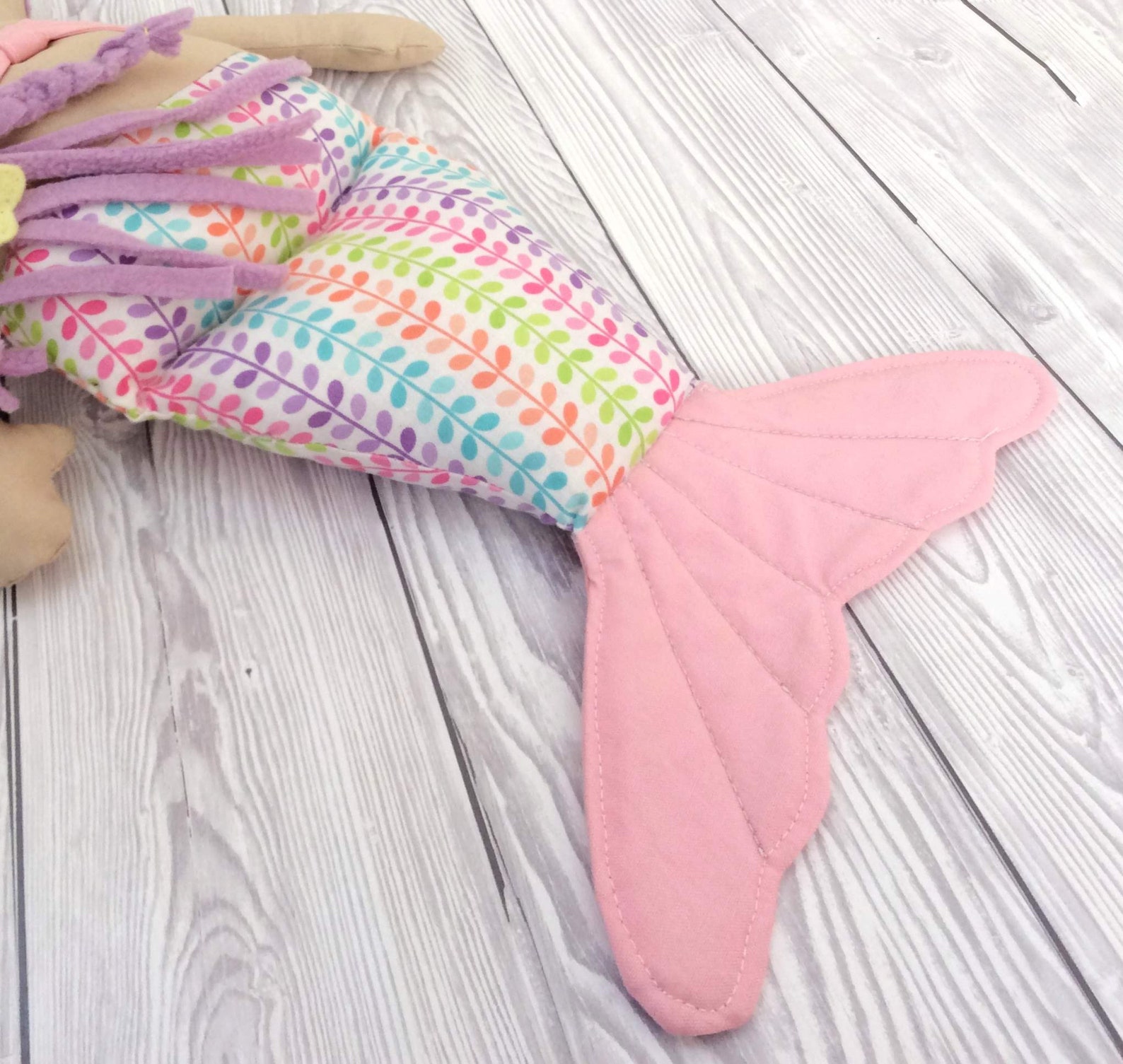 Mermaid Doll Pdf Sewing Pattern and Tutorial With Two Face and | Etsy UK