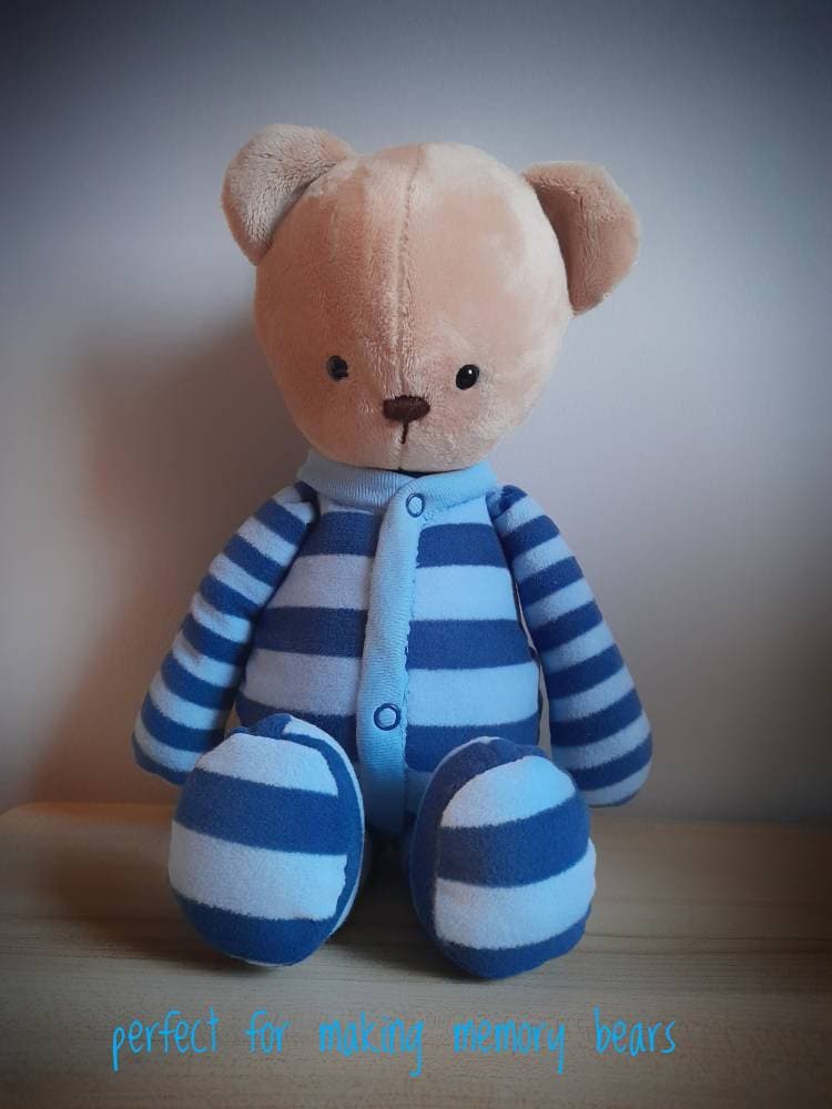 Plushie Bear Sewing Pattern and Tutorial Easy Memory Bear Pdf | Etsy UK