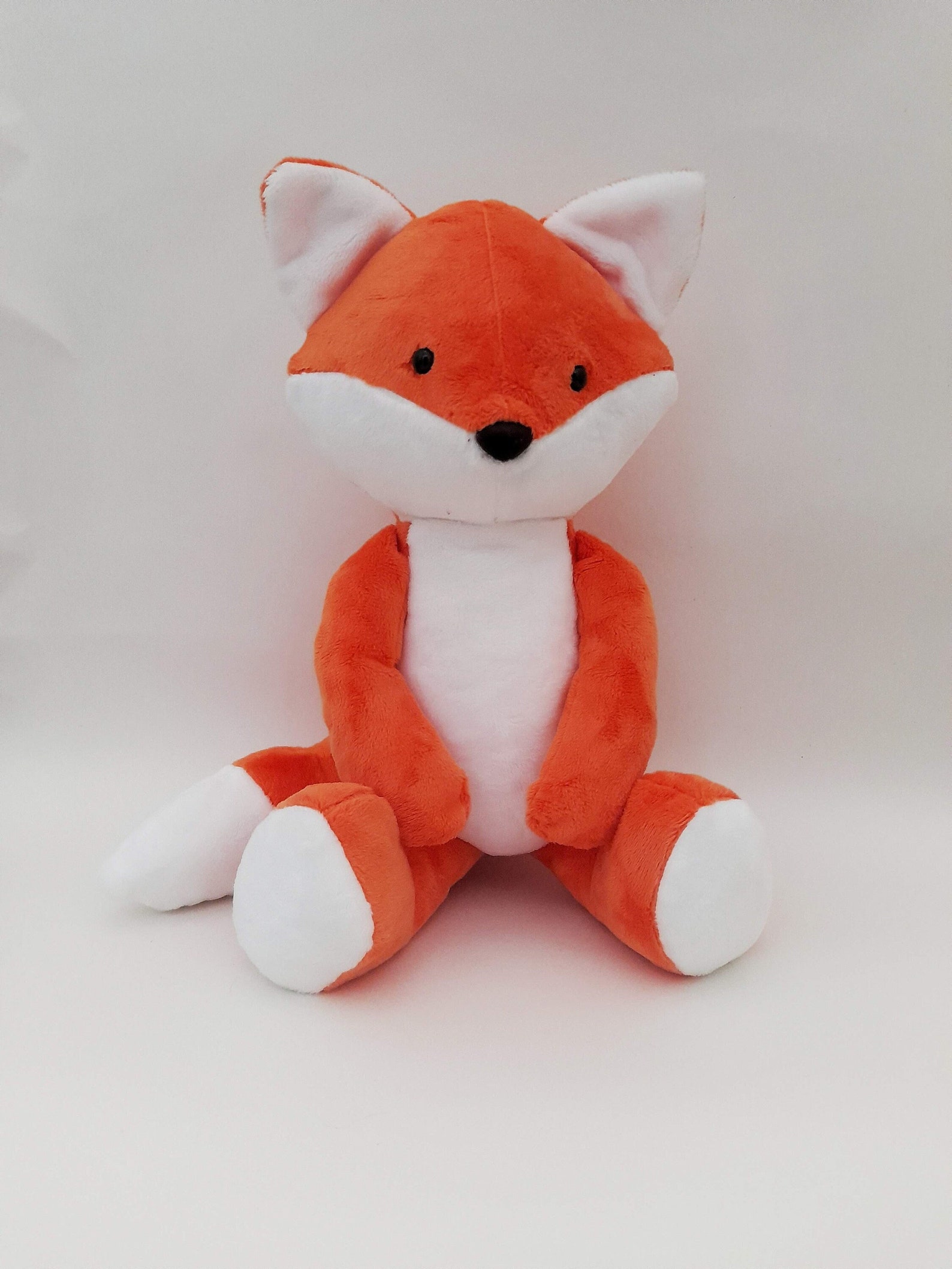 Plush Fox Sewing Pattern and Tutorial Memory Bear Pattern Pdf - Etsy ...