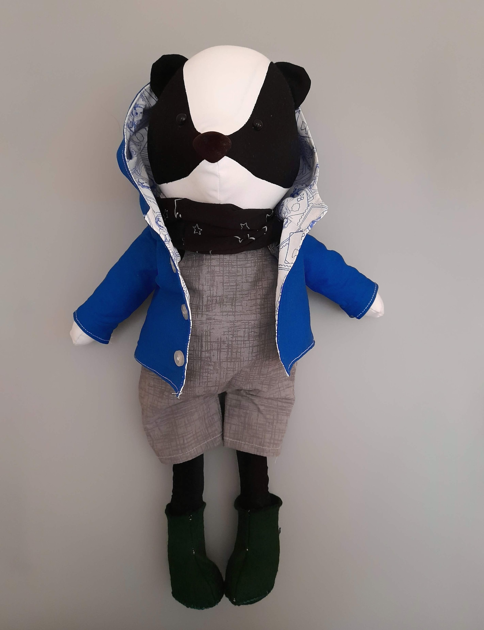Badger Doll and Outfit Sewing Pattern and Tutorial - Etsy