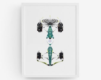 Aston Martin Alien lance Stroll Poster F1 Wall Art - Etsy